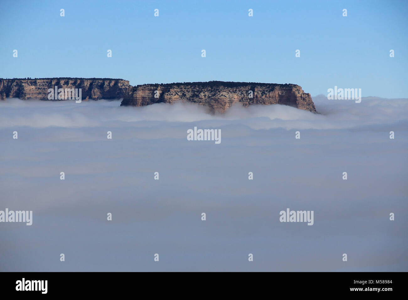 Grand Canyon Inversion Desert View Drive I. A rare total inversion was ...