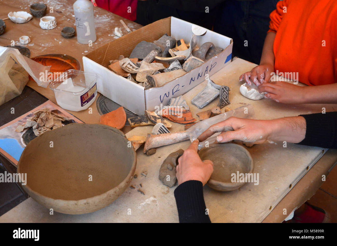Grand Canyon Archaeology Day Making a Clay Pot . Learn how to make clay ...