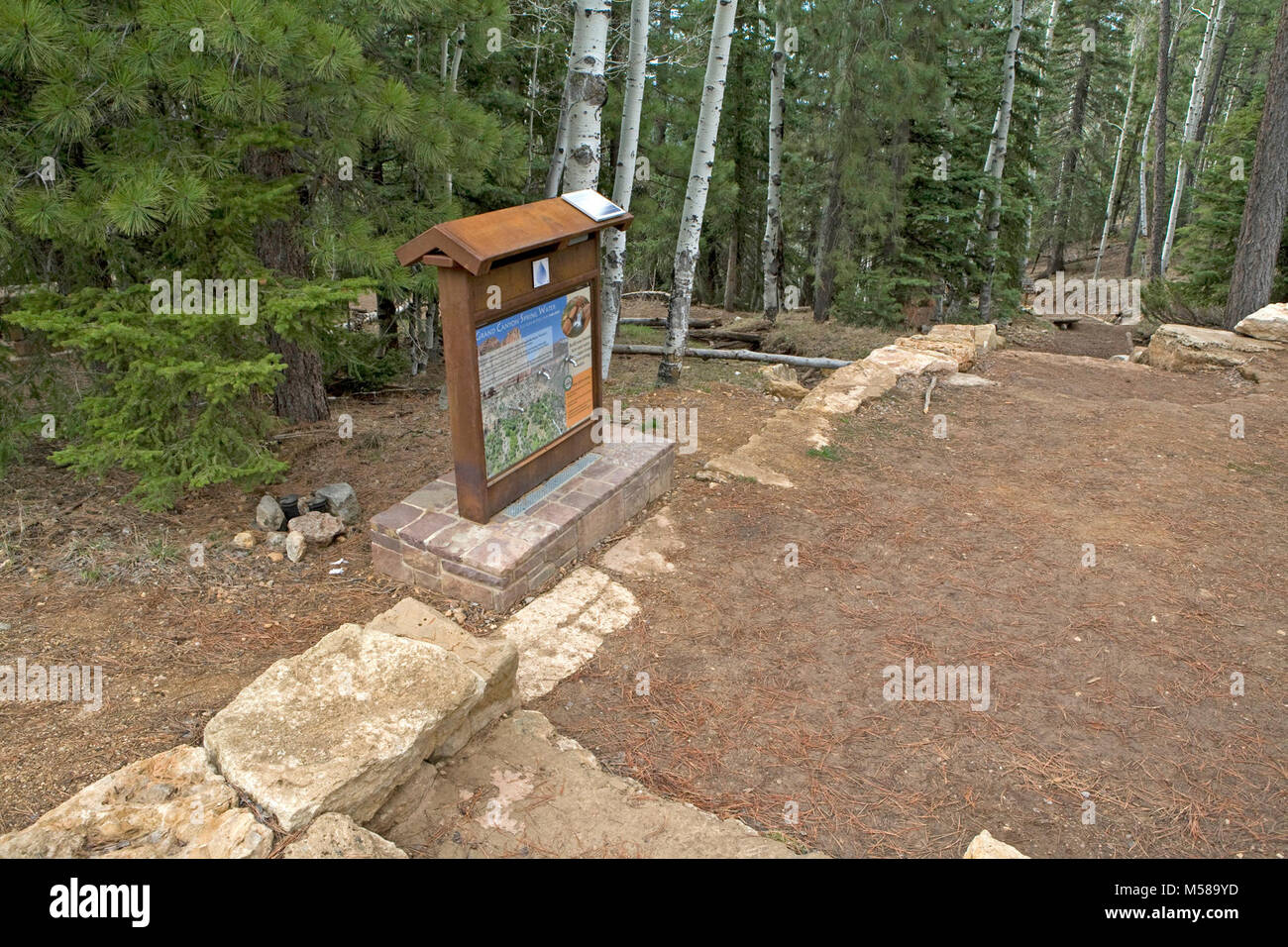 Grand Canyon Nat Park N Kaibab Trailhead Water Filling Station ...