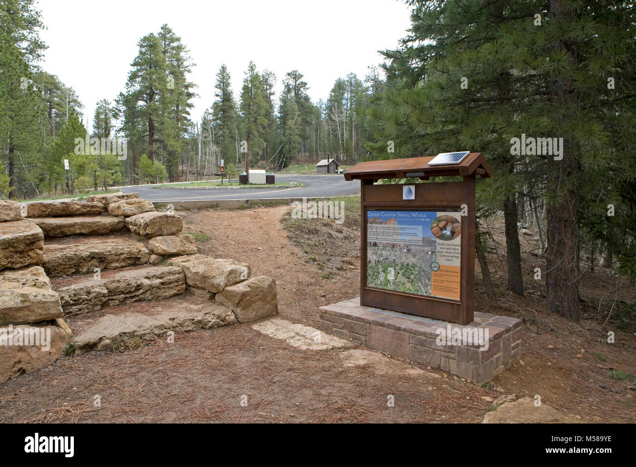 Grand Canyon Nat Park N Kaibab Trailhead Water Filling Station ...