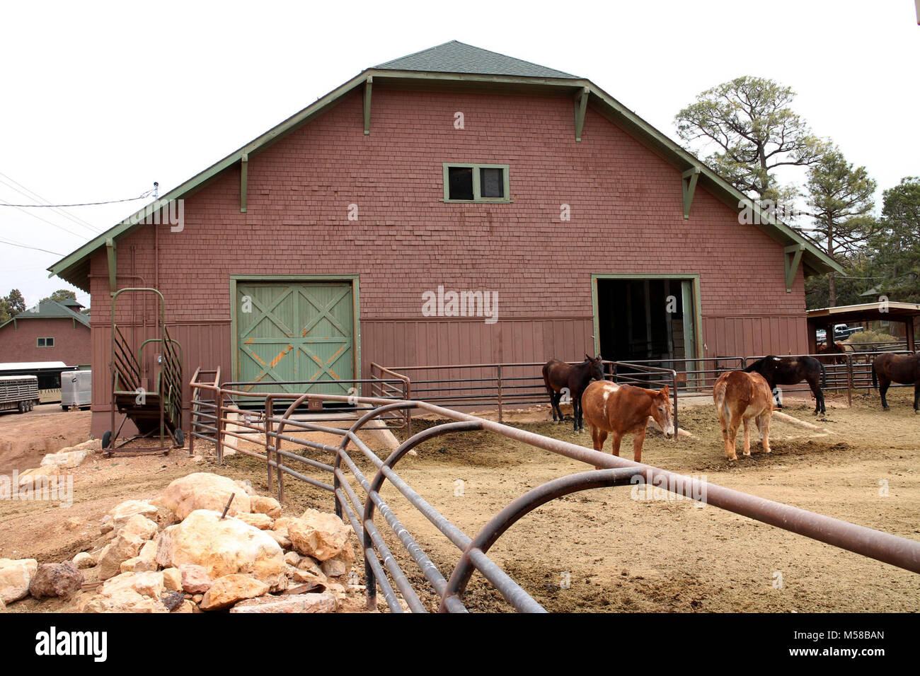 Grand Canyon National Park Livery Building () . The Livery Stable was ...