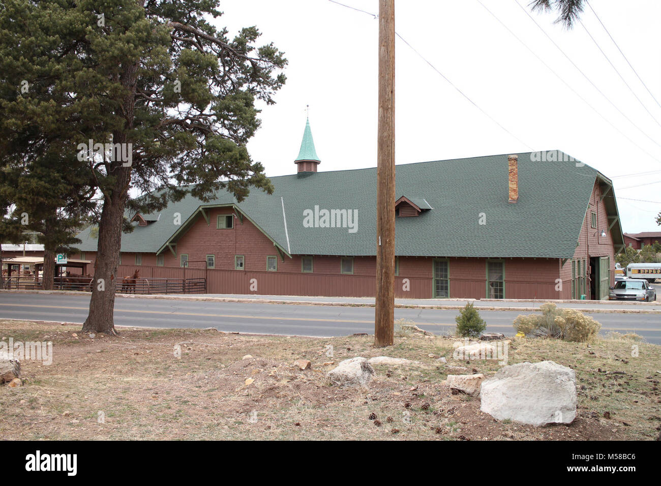 Grand Canyon National Park Livery Building () . The Livery Stable was ...