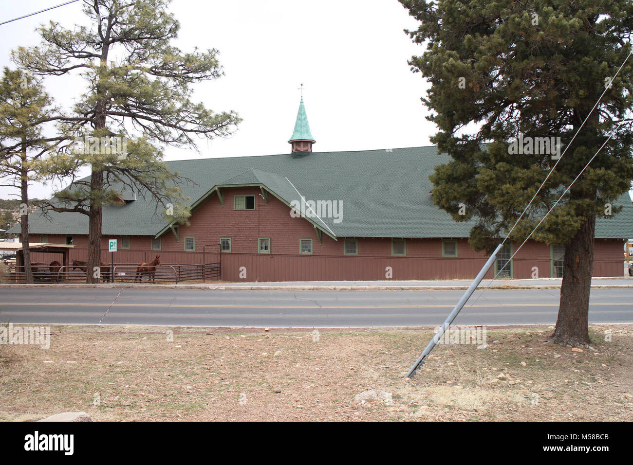 Grand Canyon National Park Livery Building () . The Livery Stable was ...