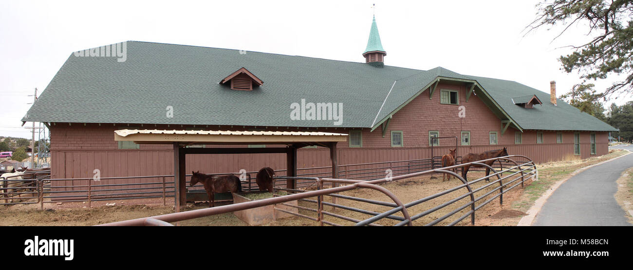Grand Canyon National Park Livery Building () . The Livery Stable was ...