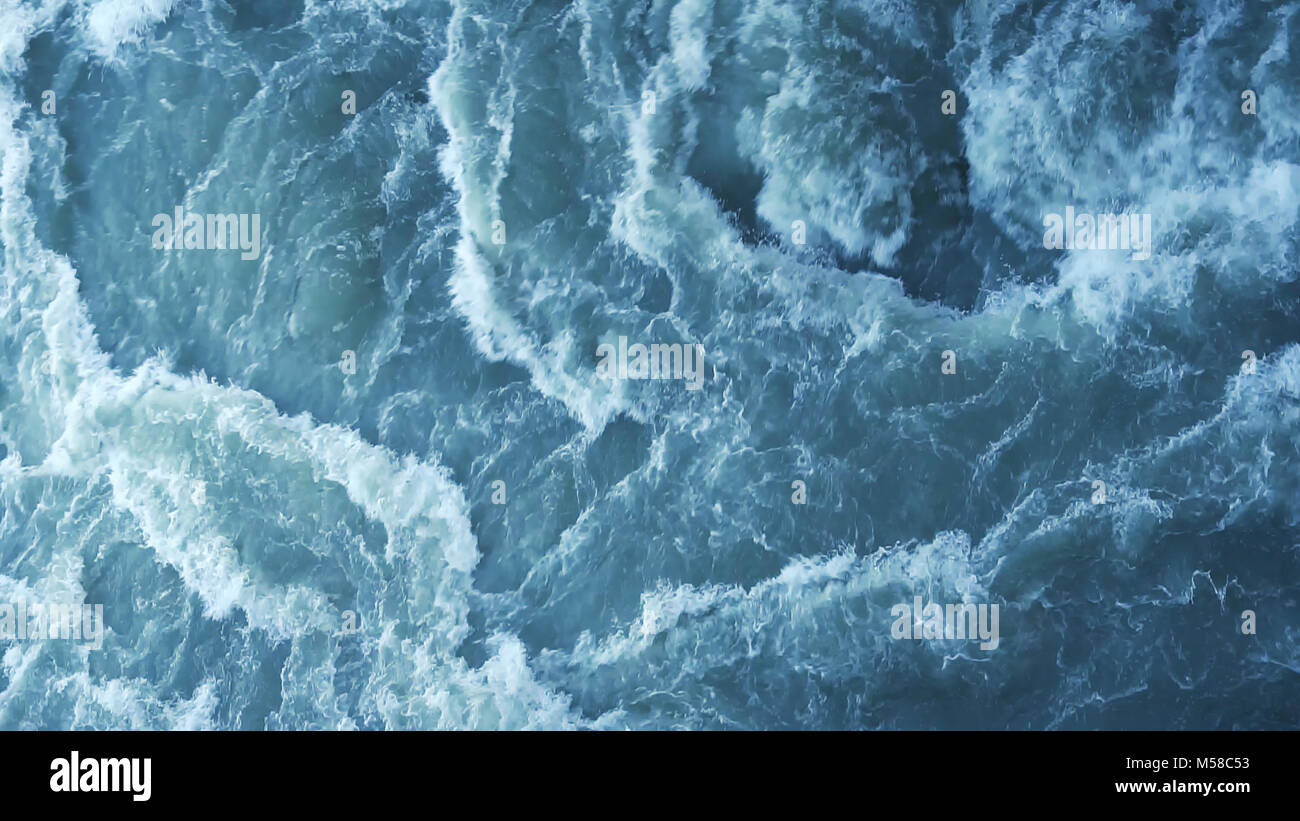 Strong storm raises sand ocean hi-res stock photography and images - Alamy