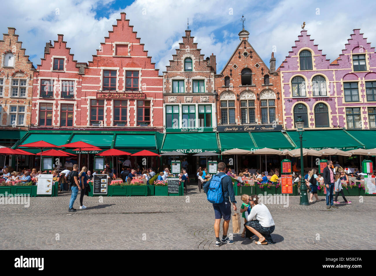 Row medieval house facades old hi-res stock photography and images - Alamy