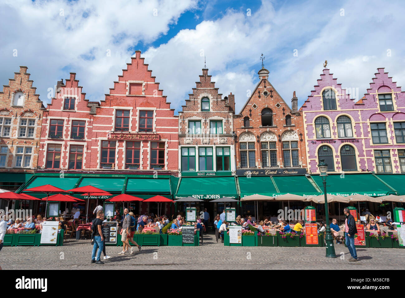 Row medieval house facades old hi-res stock photography and images - Alamy