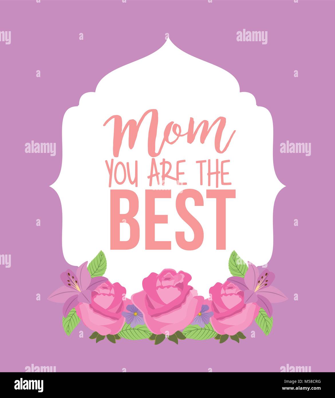 Mother and p Stock Vector Images - Alamy