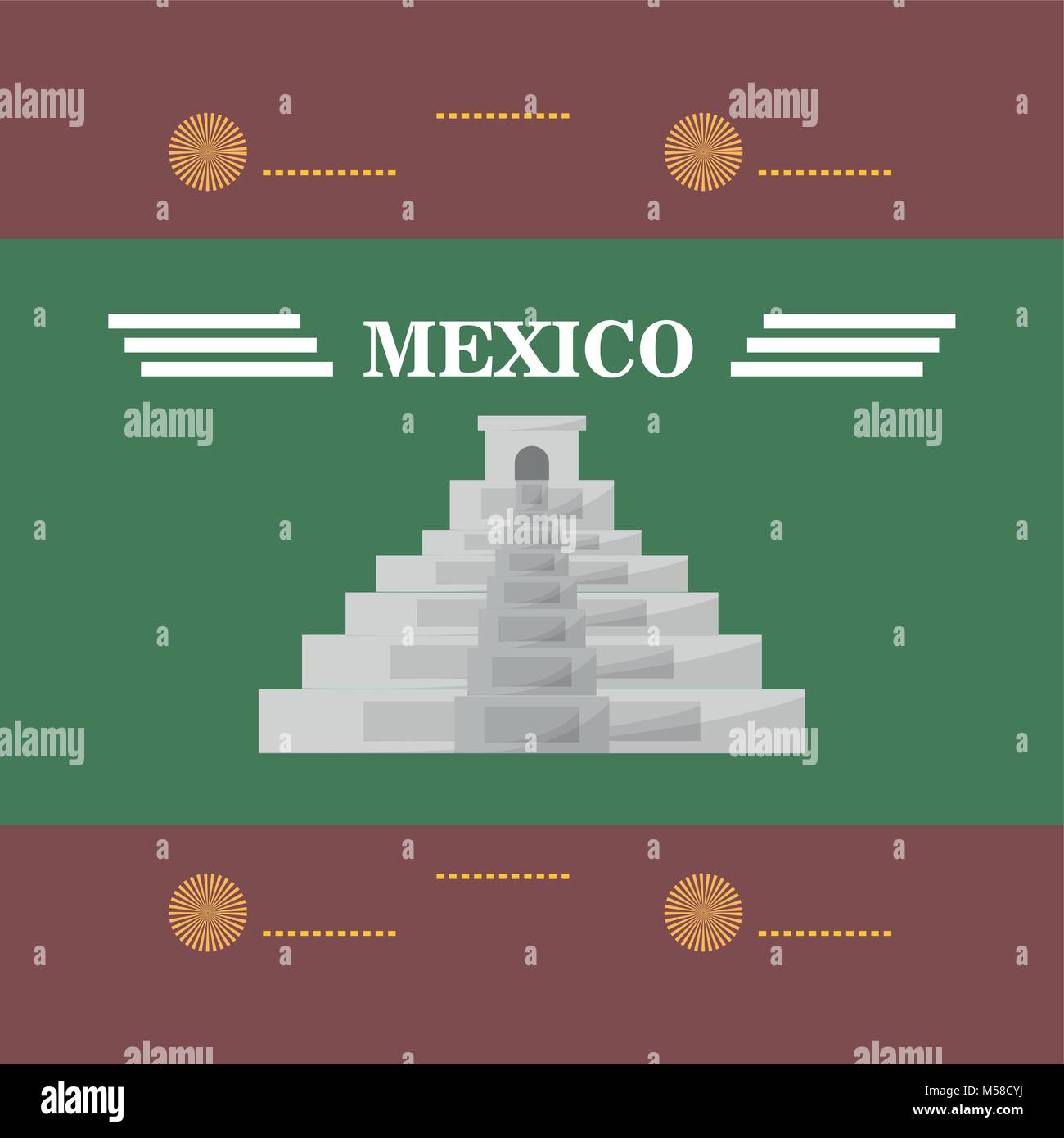 Mexico concept design Stock Vector Image & Art - Alamy