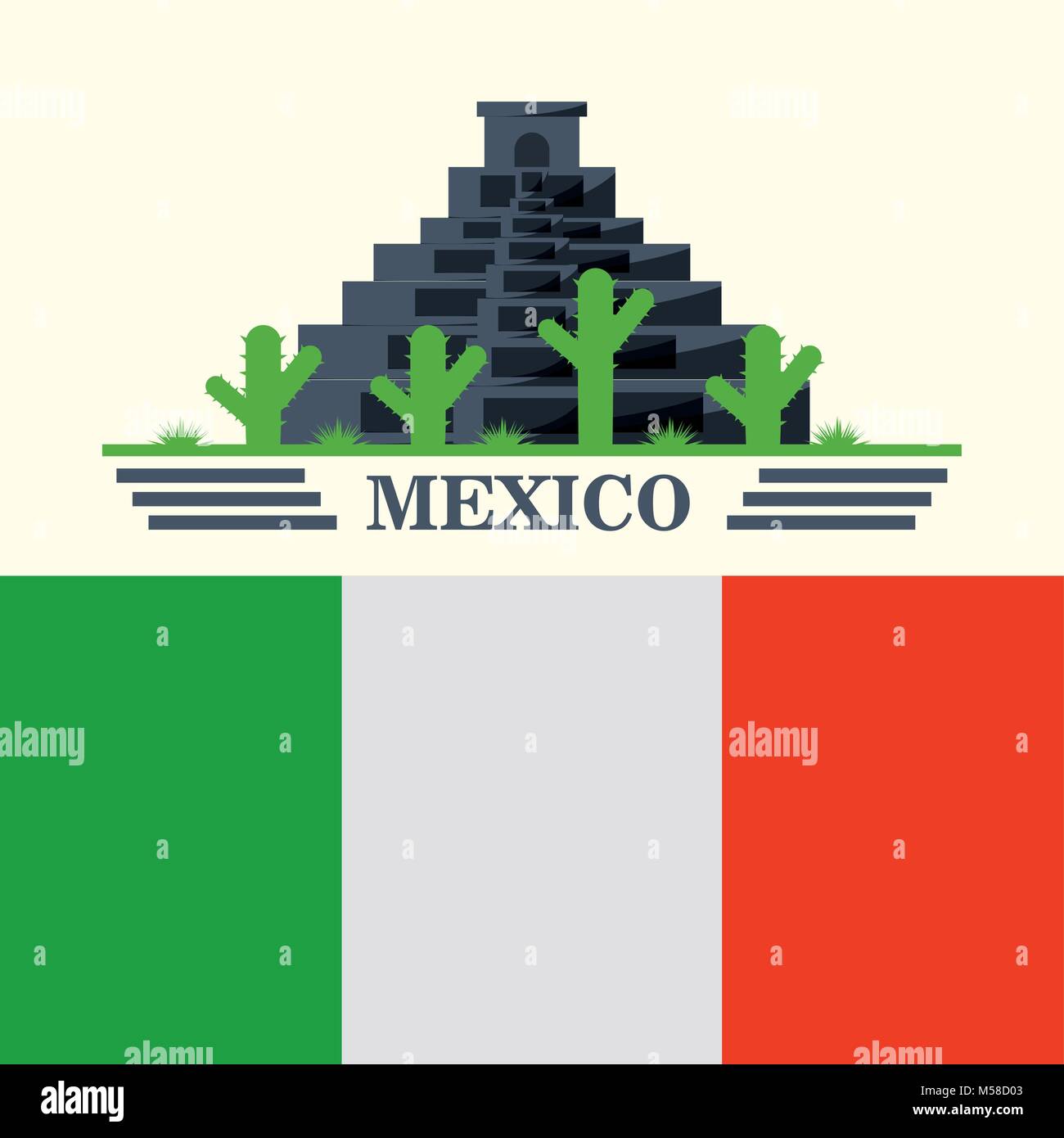 Mexico concept design Stock Vector Image & Art - Alamy