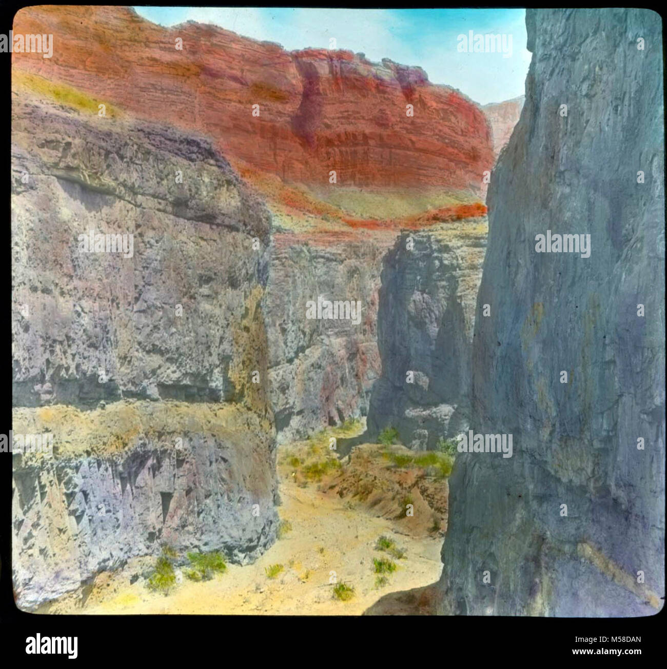 grca 1 Havasupai Circa 1. "MINERS GULTCH" ON AN "F.H. MAUDE, LOS ...