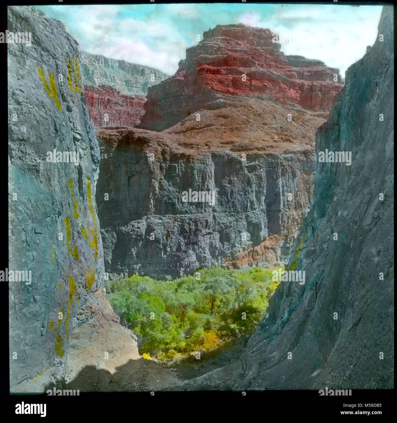 grca 1 Havasupai Circa 1. "HAVASU CANYON. CREMATORY GULCH ROW 23" ON AN ...