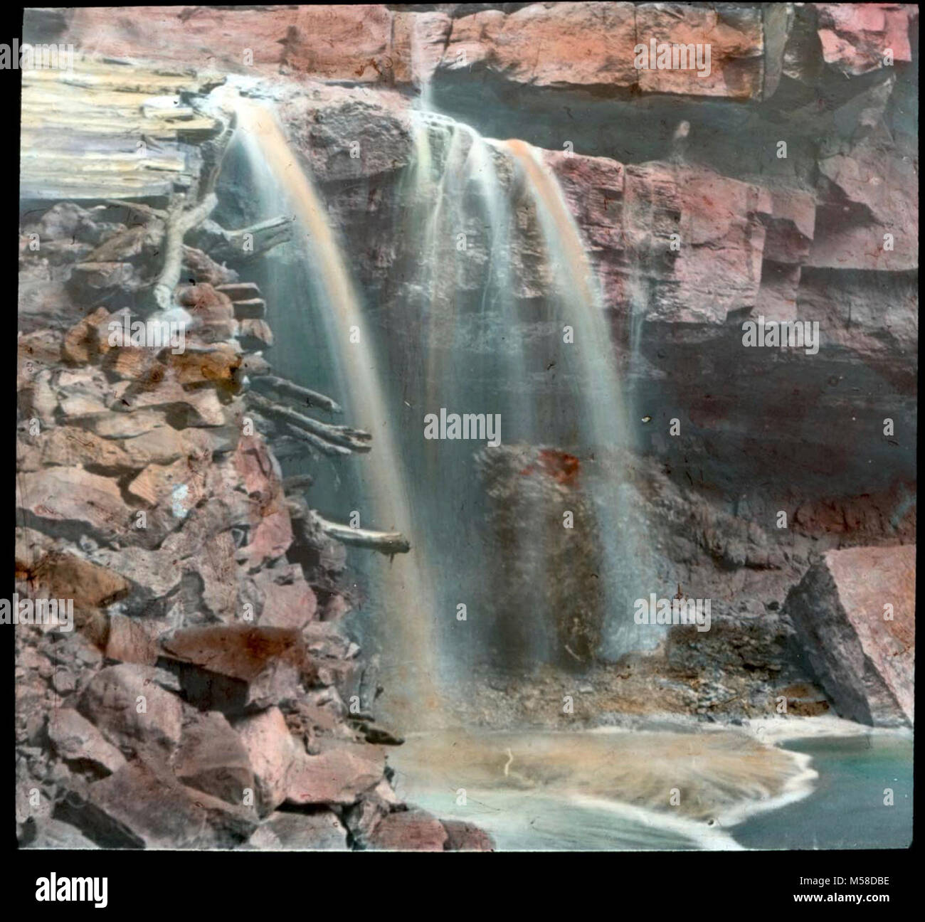 grca 1 Havasupai Circa 1. FLASH FLOOD WATERS RISING IN HAVASU CANYON ...