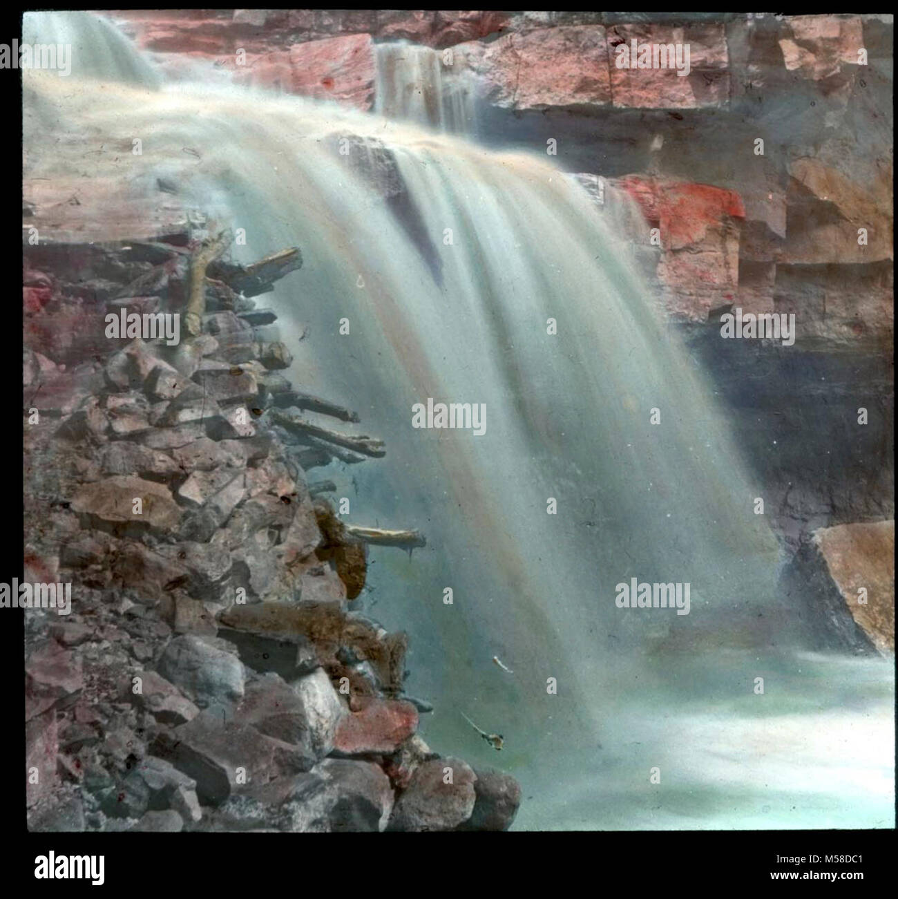 grca 1 Havasupai Circa 1. FLASH FLOOD WATERS RISING IN HAVASU CANYON ...