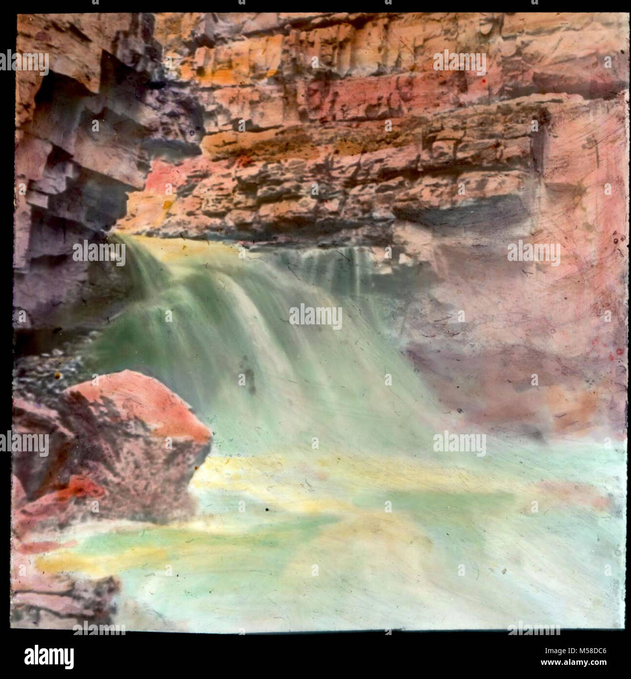 grca 1 Havasupai Circa 1. FLASH FLOOD WATERS RISING IN HAVASU CANYON ...