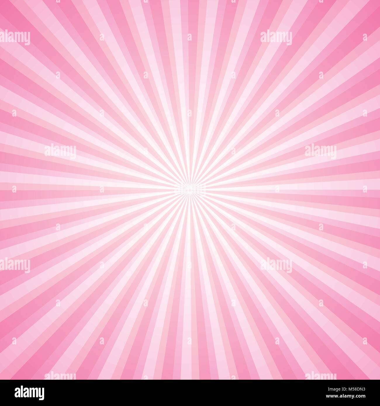 striped pink ray burst background vintage Stock Vector Image & Art - Alamy