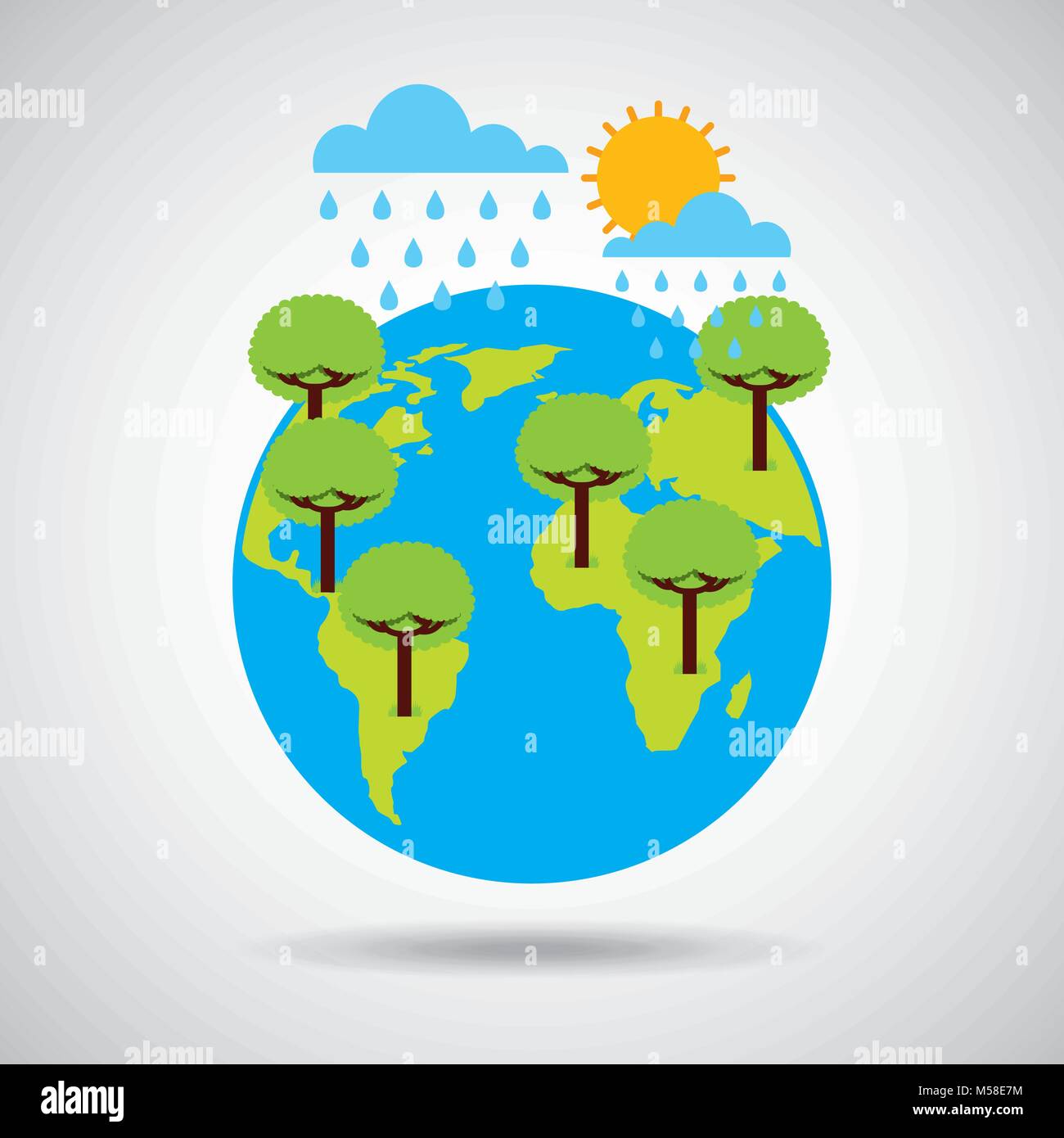 Rains fall Stock Vector Images - Alamy