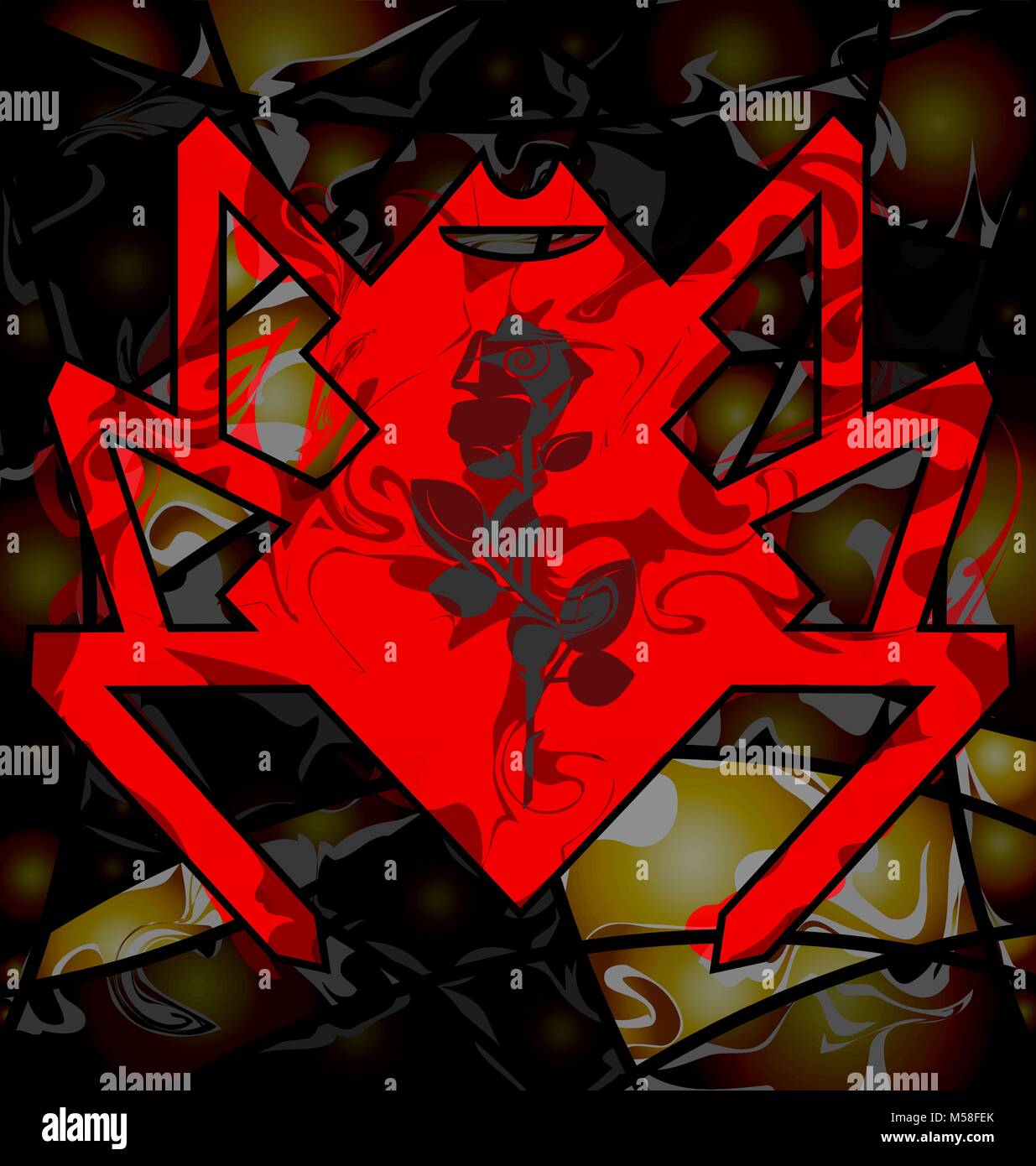 Big spider web Stock Vector Images - Alamy