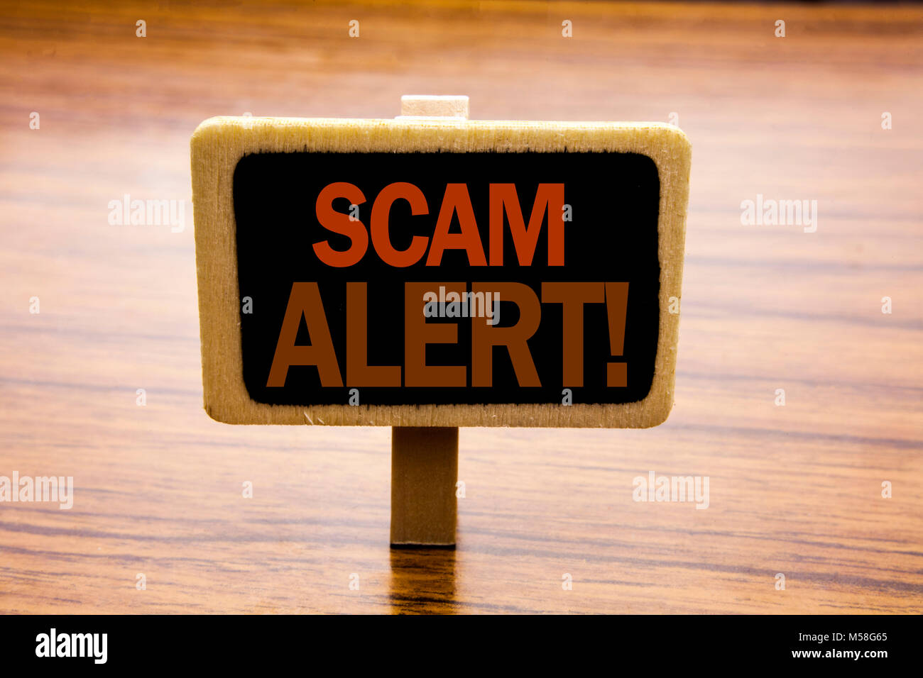 Conceptual hand writing text caption inspiration showing Scam Alert ...