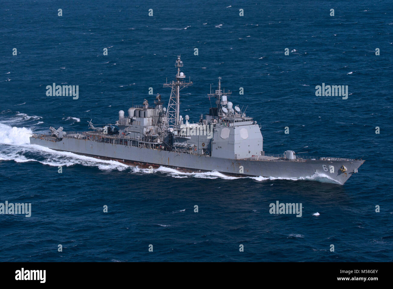 180216-N-GC347-220 ATLANTIC OCEAN (Feb. 16, 2018) The guided-missile ...
