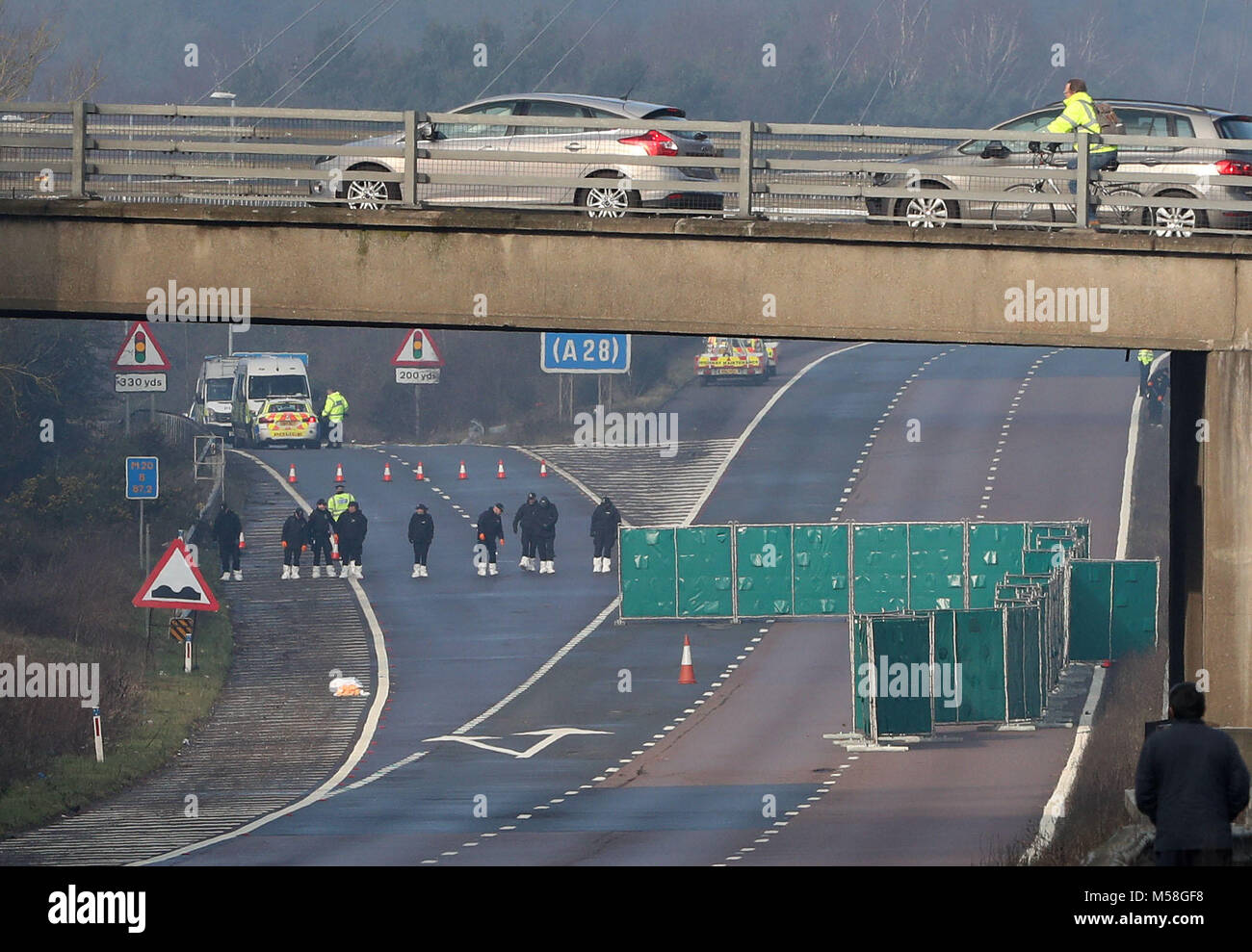 M20 junction 9 hi-res stock photography and images - Alamy