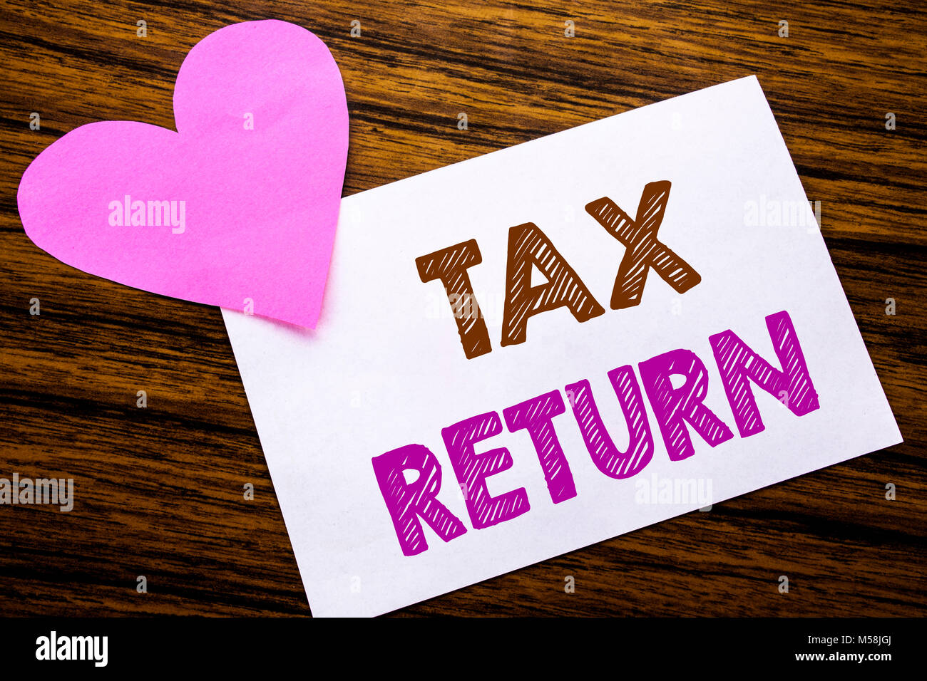Conceptual hand writing text showing Tax Return. Concept for Taxation ...