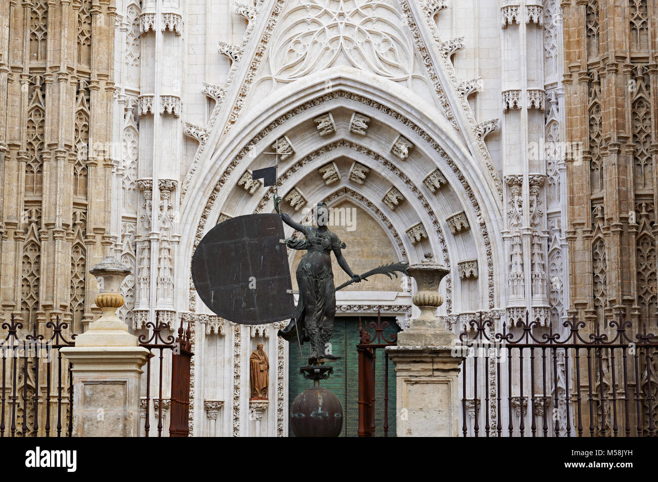 Historic buildings and monuments of Seville, Spain. Architectural ...