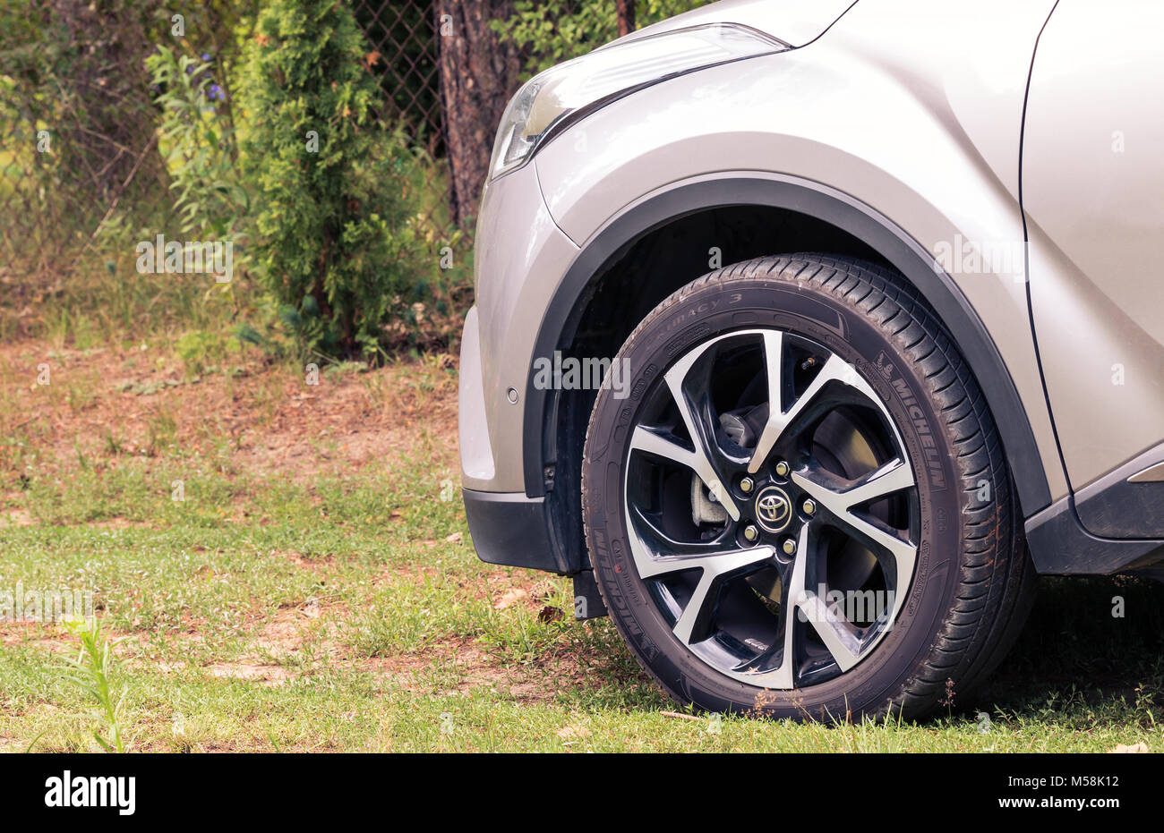 Toyota chr hybrid hi-res stock photography and images - Alamy