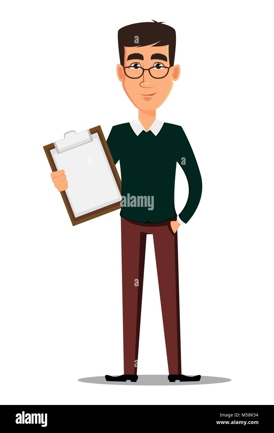 Smart Man Clipart