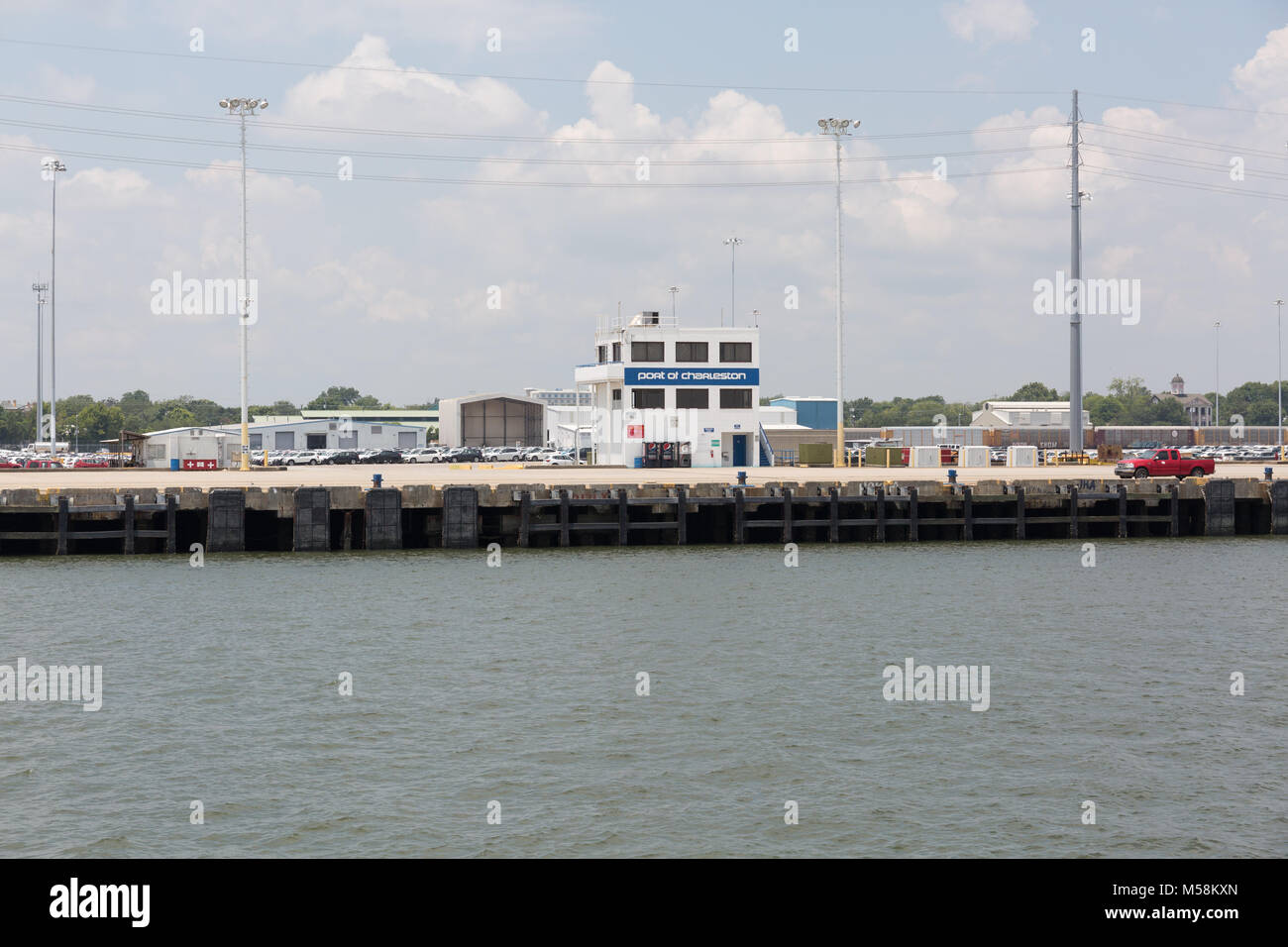 Port of Charleston South Carolina USA Stock Photo - Alamy