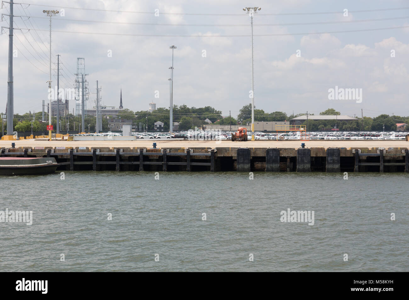 Port of Charleston South Carolina USA Stock Photo - Alamy