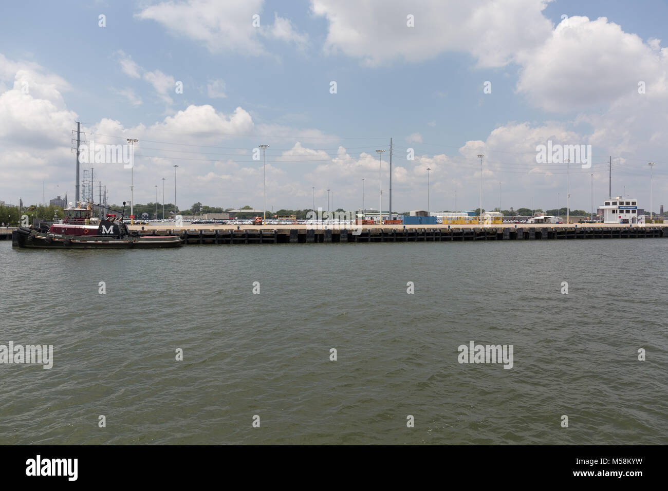 Port of Charleston South Carolina USA Stock Photo - Alamy