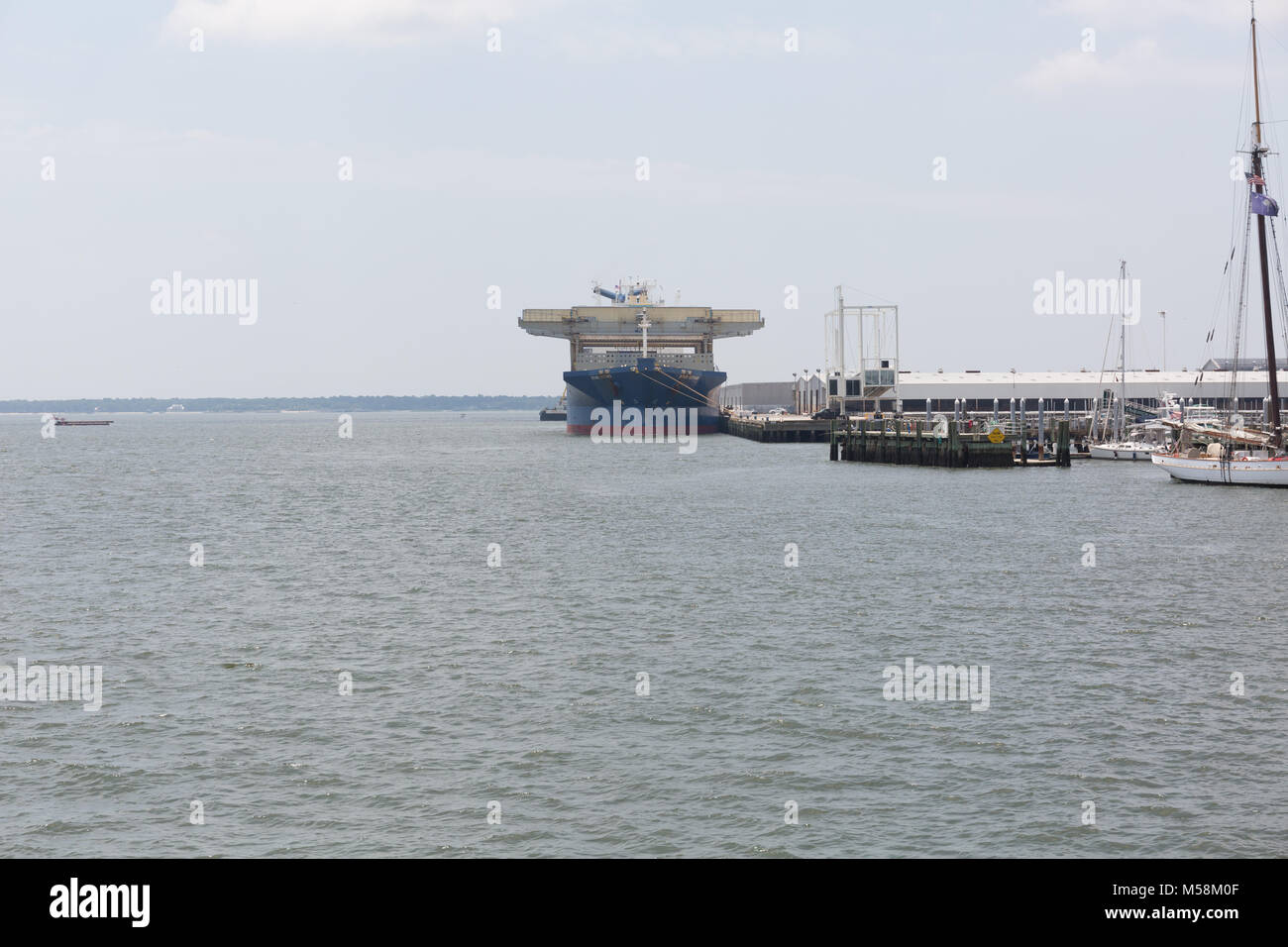 Port of Charleston South Carolina USA Stock Photo - Alamy