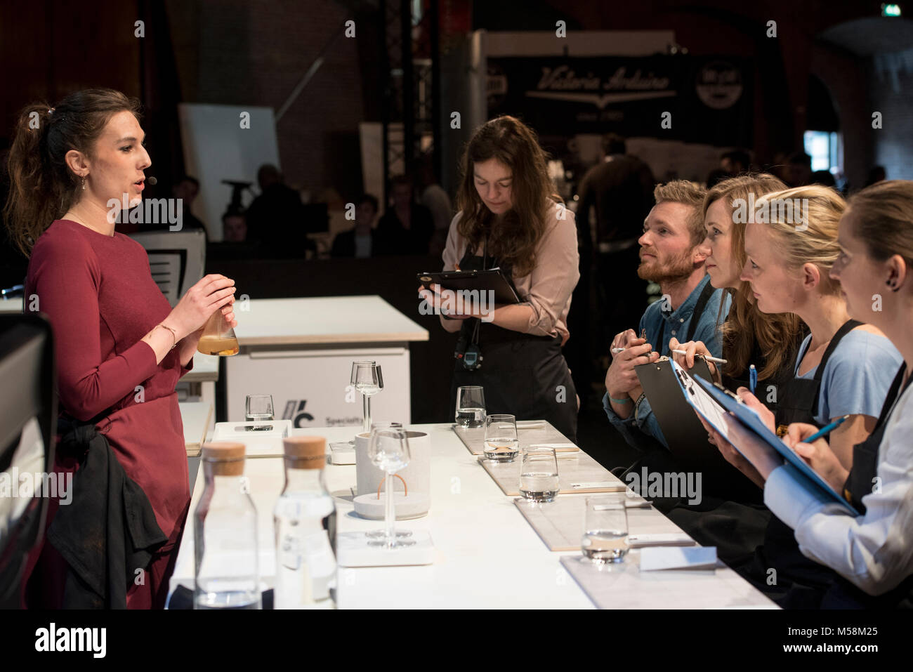 The Netherlands. Dutch Championship Barista Stock Photo - Alamy
