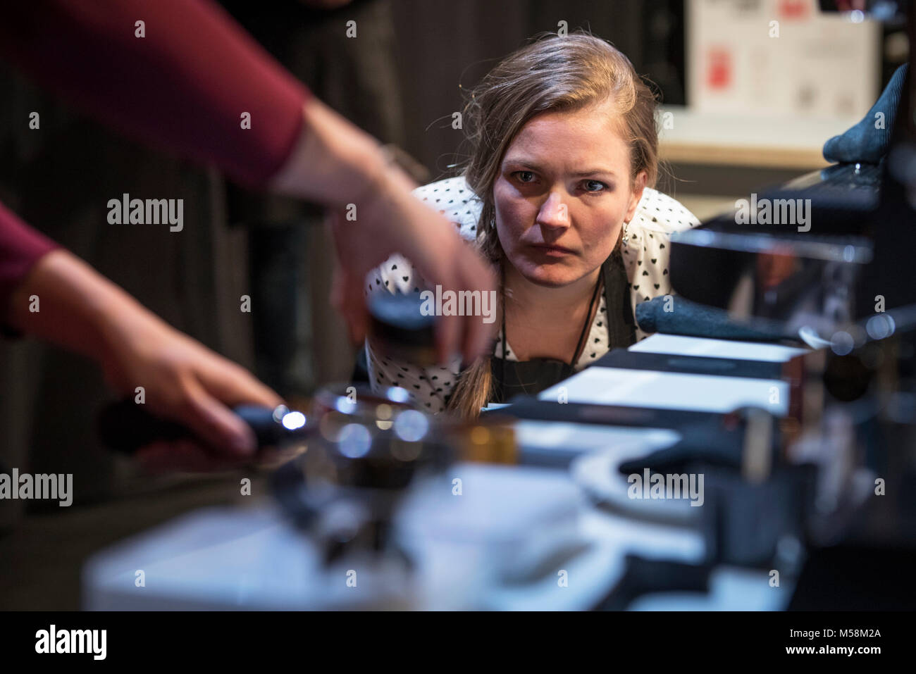 The Netherlands. Dutch Championship Barista Stock Photo - Alamy