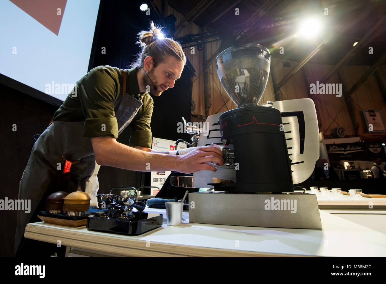 The Netherlands. Dutch Championship Barista Stock Photo - Alamy