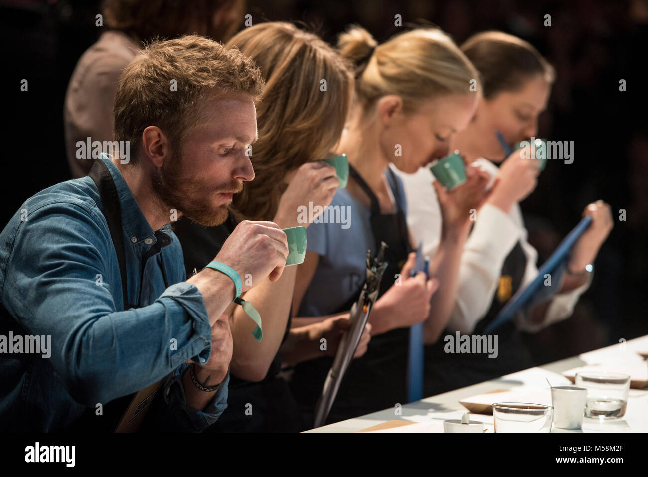 The Netherlands. Dutch Championship Barista Stock Photo - Alamy