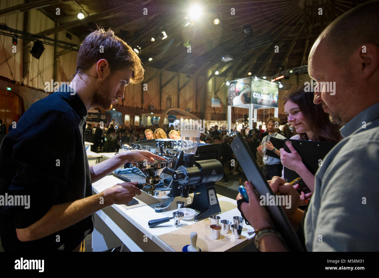 The Netherlands. Dutch Championship Barista Stock Photo - Alamy