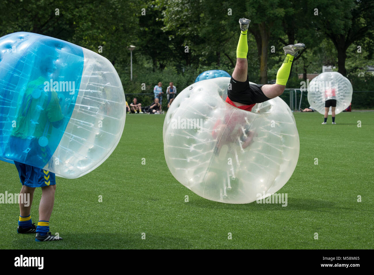 The Netherlands. Bunnik. 17-06-2017. Dutch Championship Bubble bump ...