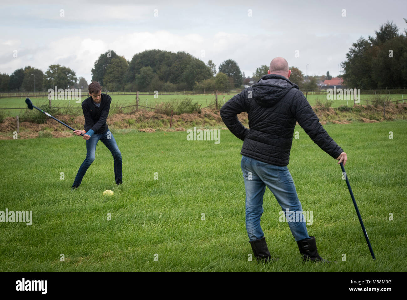 Farmersgolf, Dutch Championship Stock Photo - Alamy