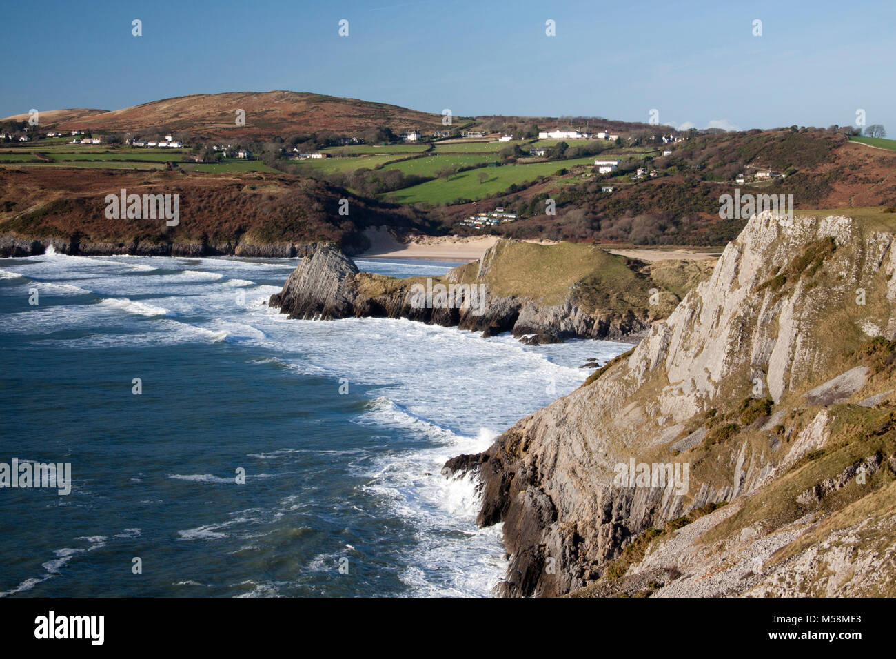 Gower penisular hi-res stock photography and images - Alamy