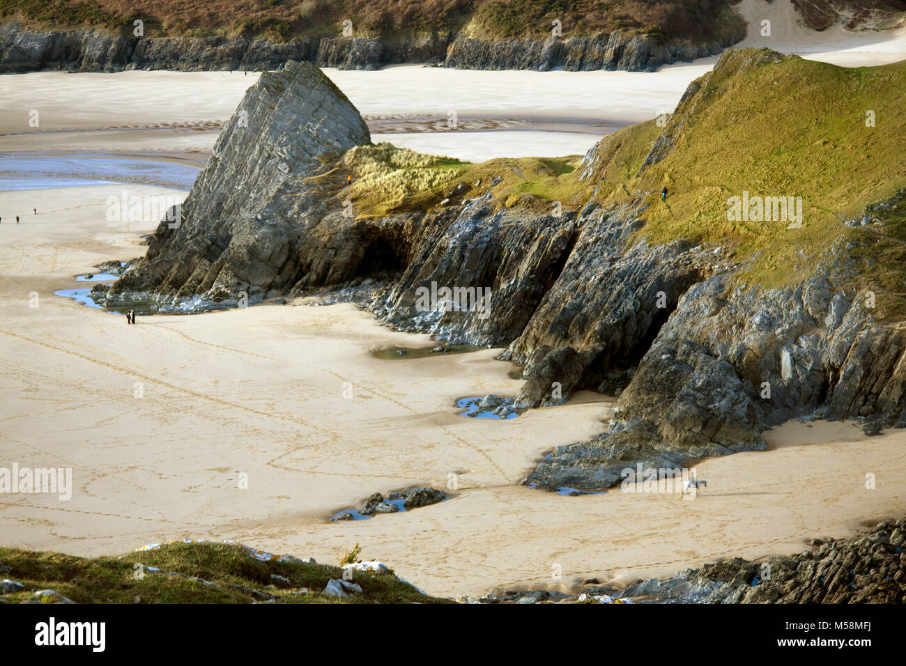 Gower peninsular south wales hi-res stock photography and images - Alamy