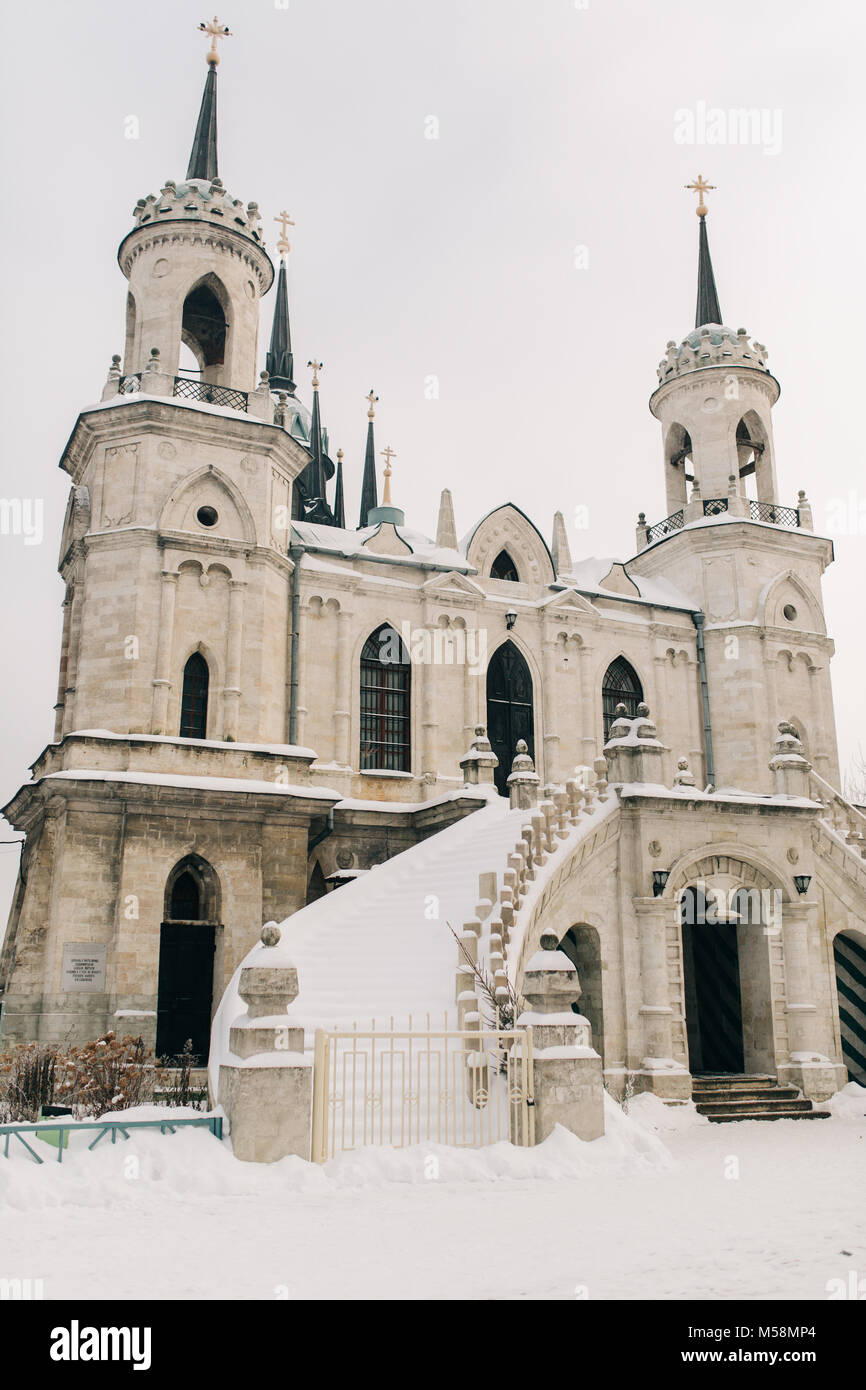 Images of Catholic church on winter Stock Photo - Alamy