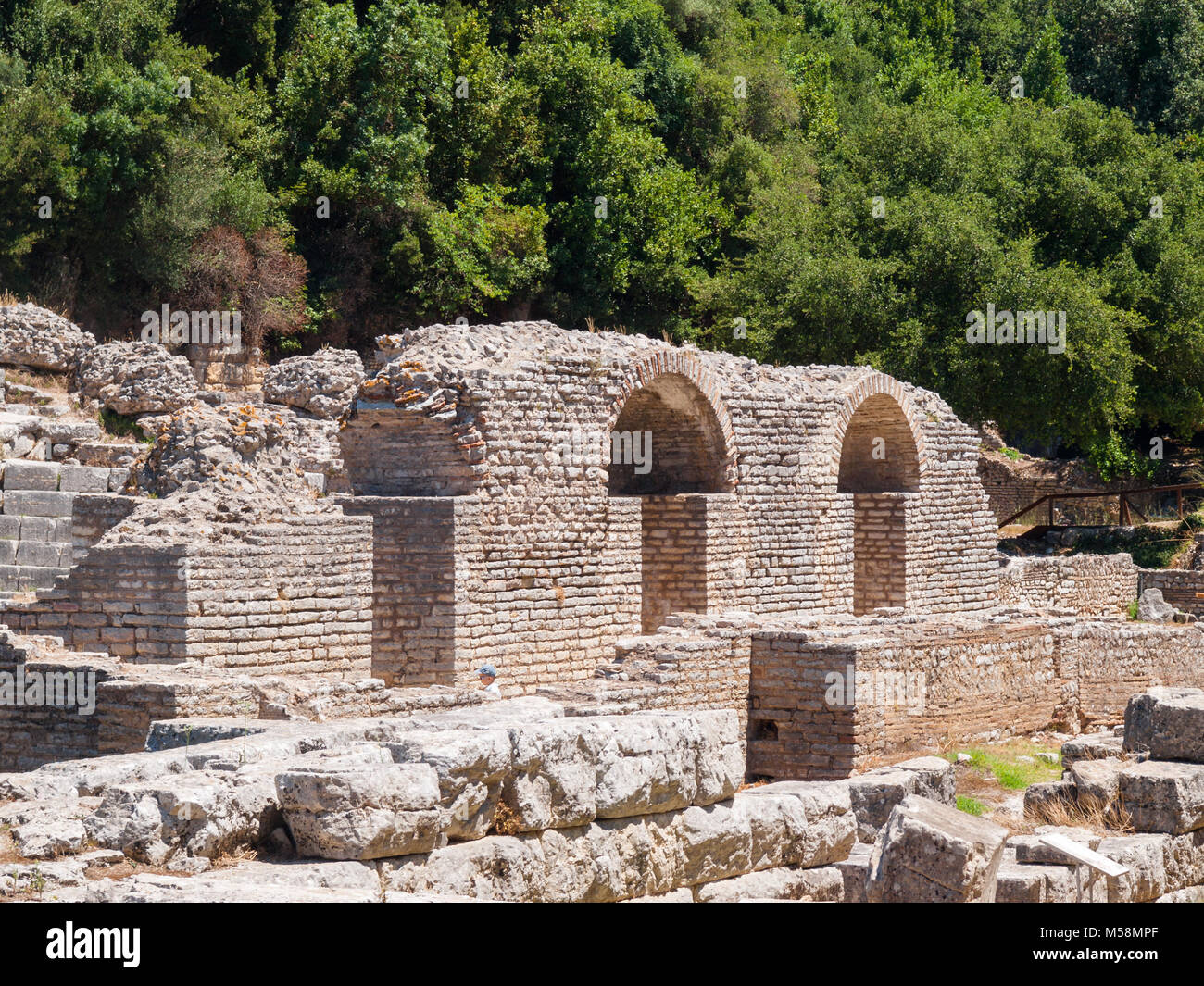 Butrint stone remains albania hi-res stock photography and images - Alamy