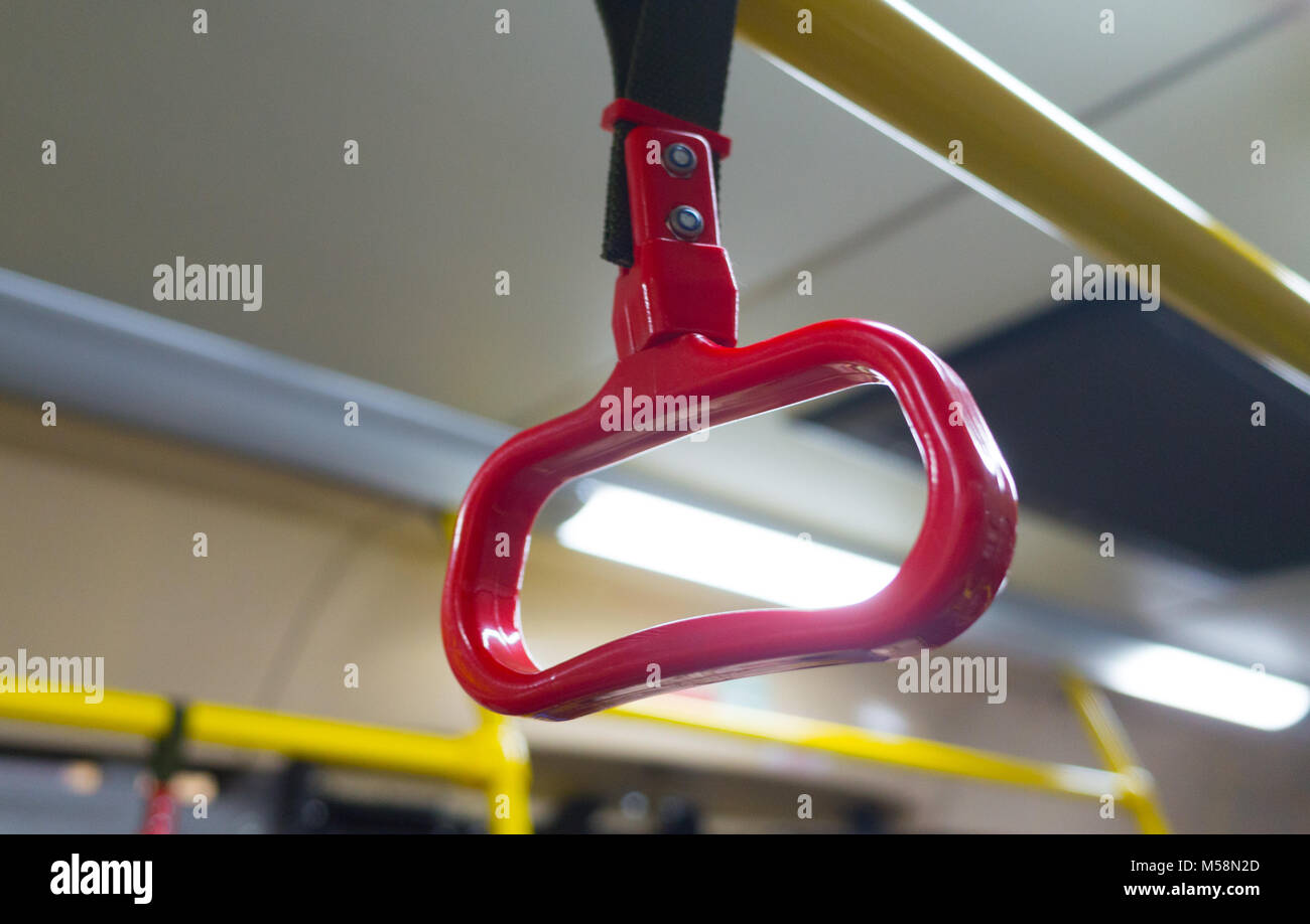 Red handrail hi-res stock photography and images - Alamy