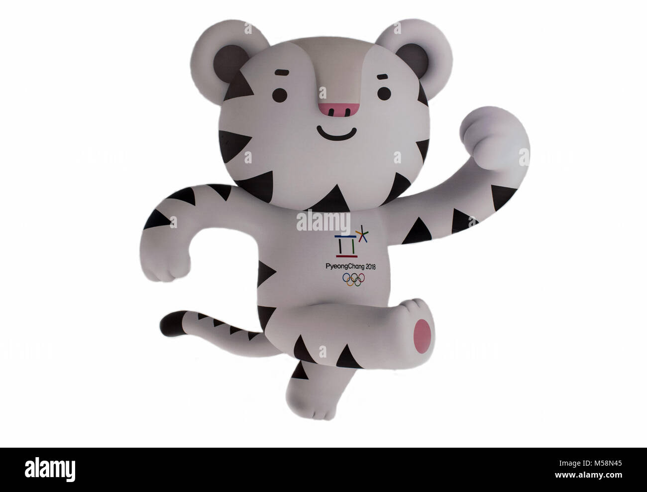2018 winter olympic mascot hi-res stock photography and images - Alamy