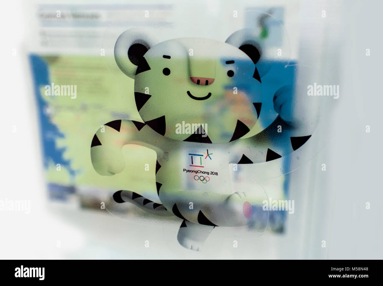 Winter olympics 2018 mascot hi-res stock photography and images - Alamy