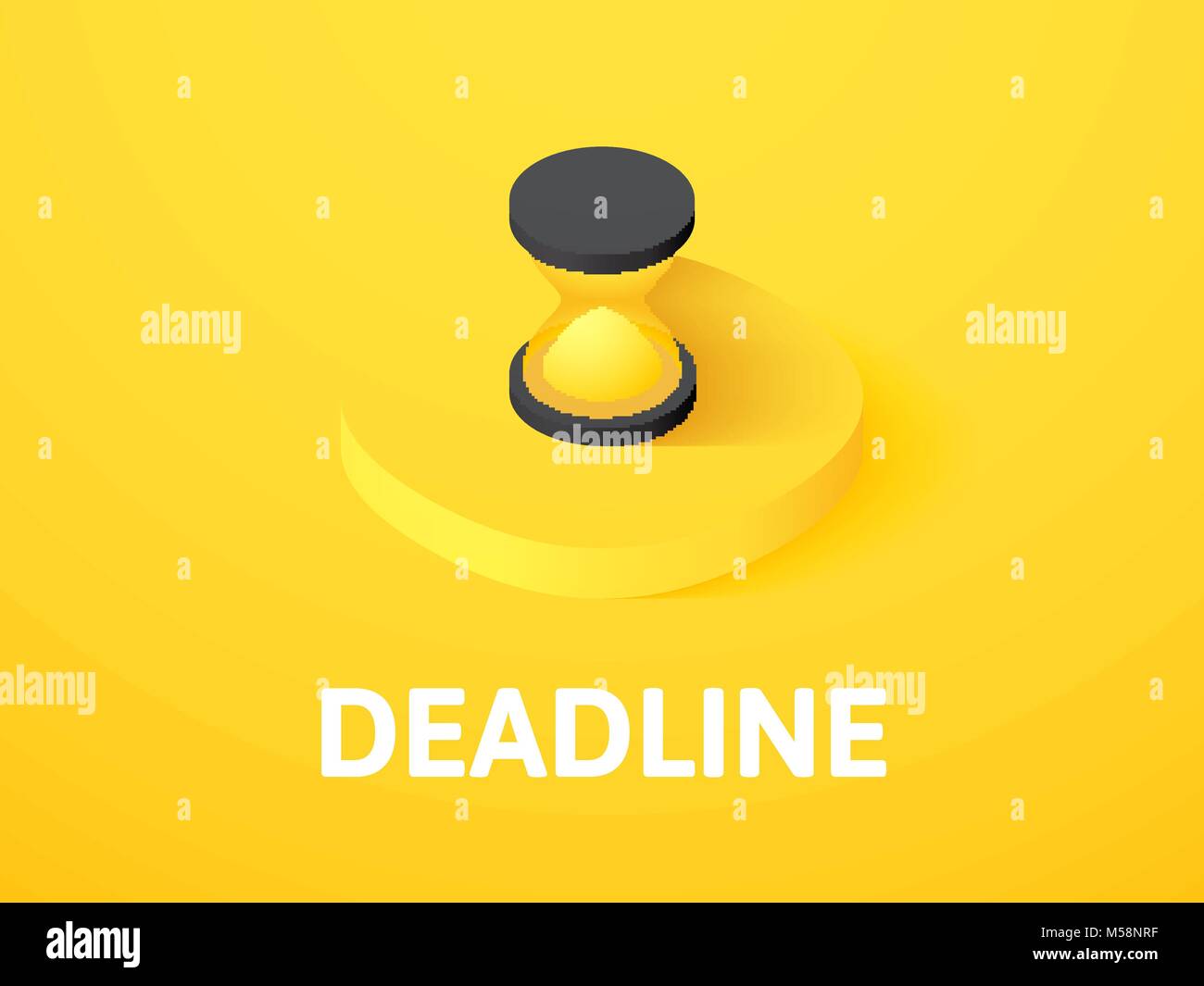 Antique hourglass isolated on Stock Vector Images - Alamy