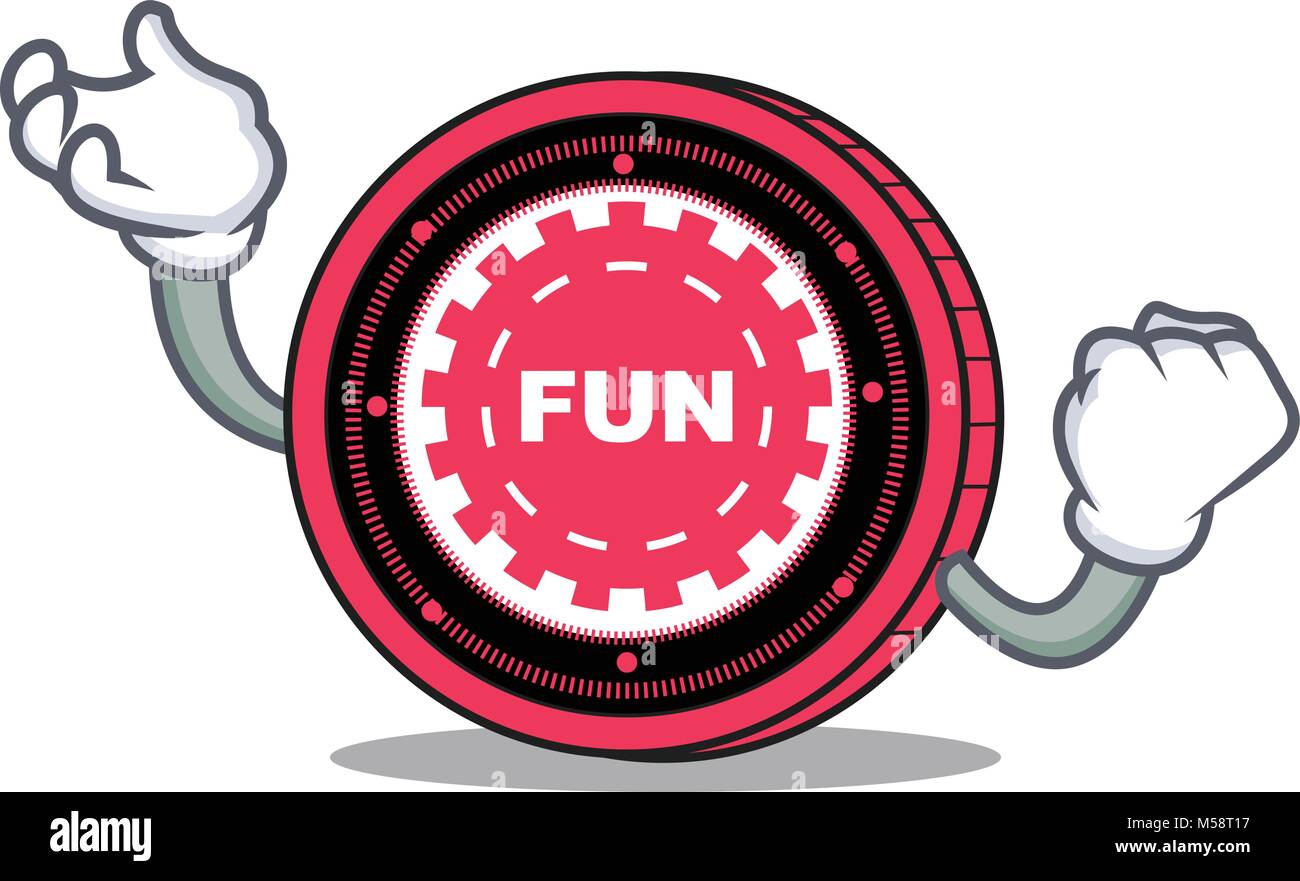 Successful FunFair coin character cartoon Stock Vector Image & Art - Alamy