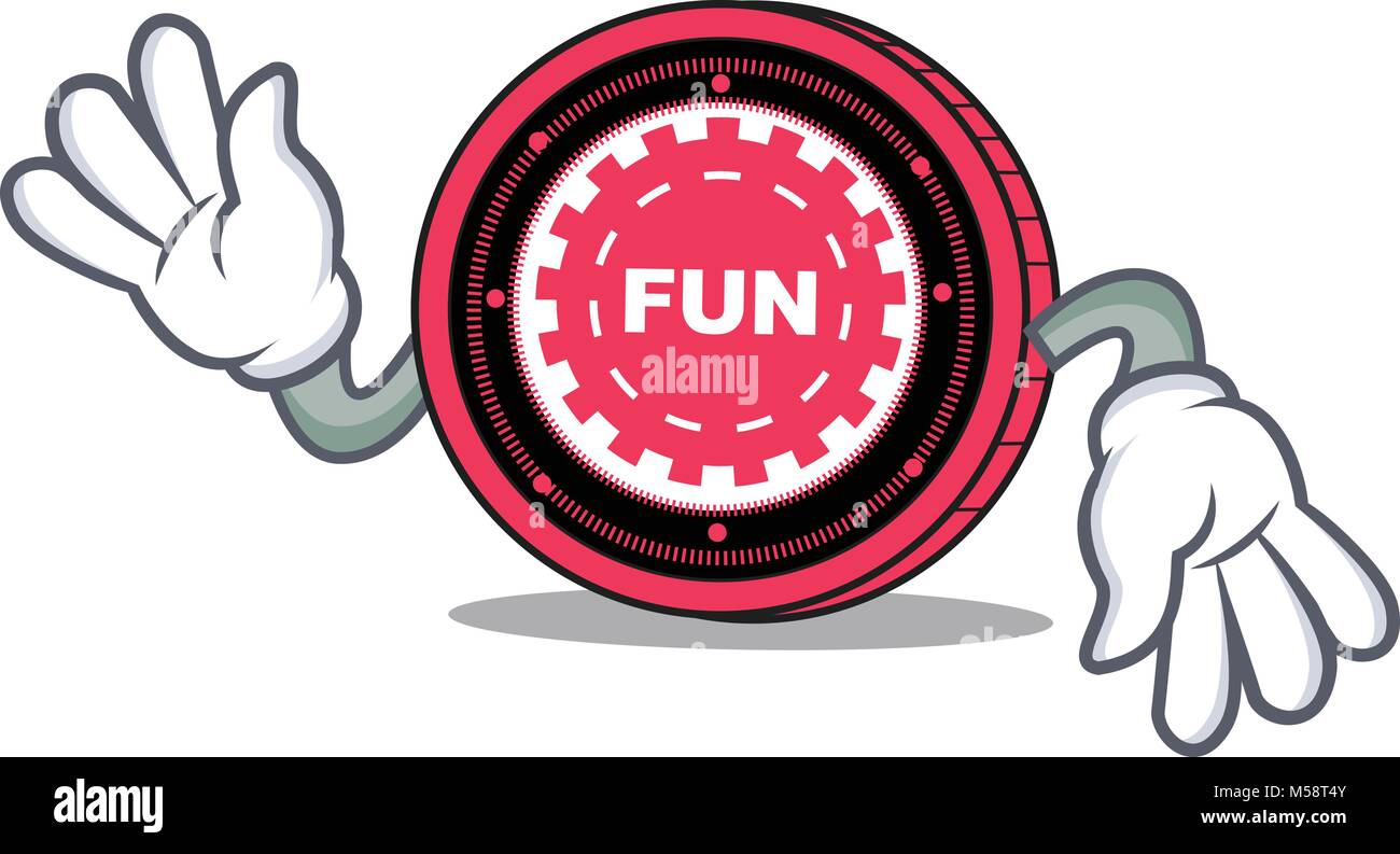 Crazy FunFair coin mascot cartoon Stock Vector Image & Art - Alamy